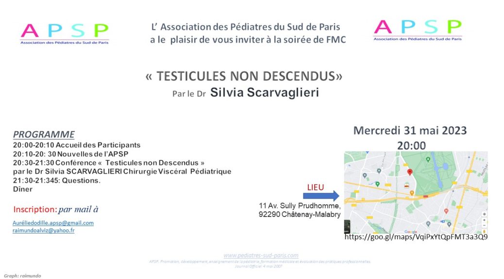 APSP - Association des pédiatres du sud de paris